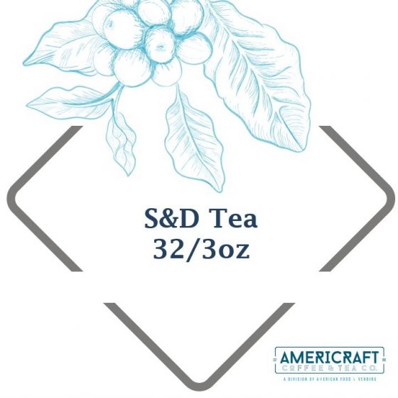 S&D Tea 32/3 oz. FP – Americraft Coffee and Tea Company