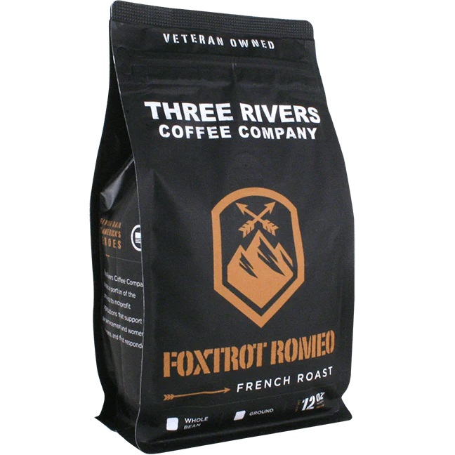 TRCC Foxtrot Romeo Ground 12oz – Americraft Coffee and Tea Company